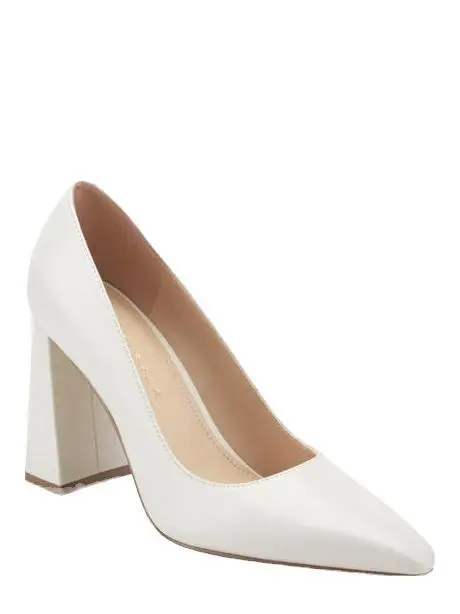 Marc Fisher Minny Pointed Toe Pump - Ivory