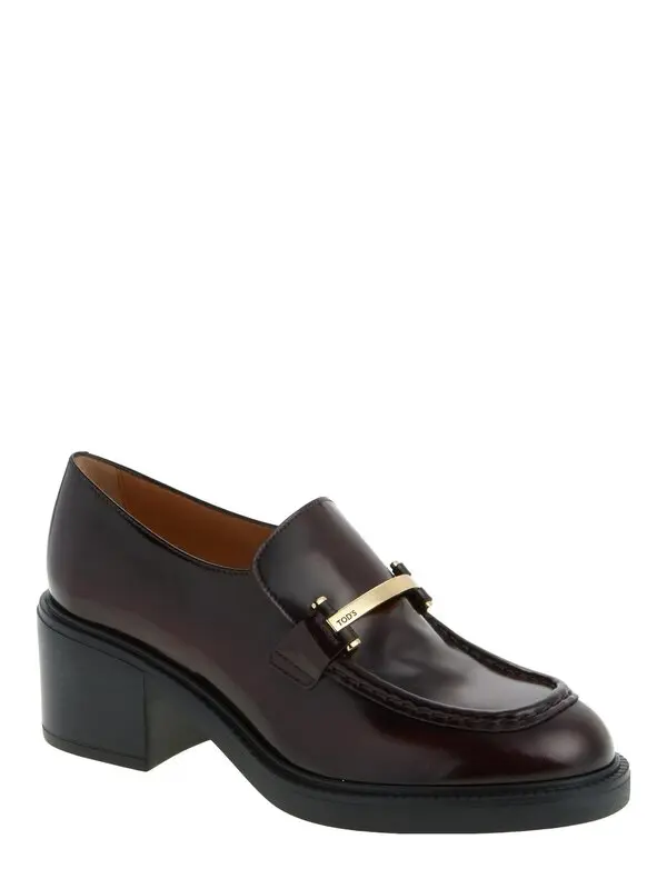 TOD'S Barretta Loafer - Mosto