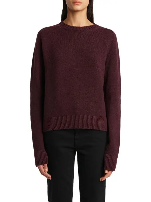 Khaite Nera Cashmere Sweater - Plum