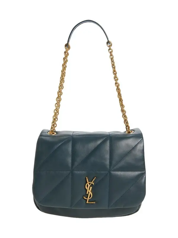 Saint Laurent Medium Jamie 4.3 Carré Rive Gauche Shoulder Bag - Dark Deep Sea
