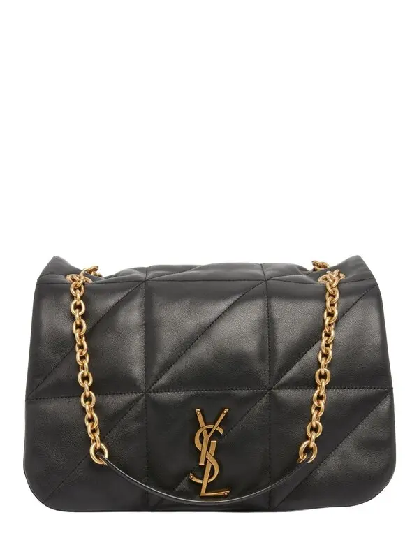 Saint Laurent Medium Jamie 4.3 Carré Rive Gauche Shoulder Bag - Noir