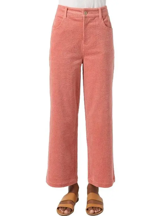 O'Neill Langford High-waist Corduroy Pants - Desert Sand