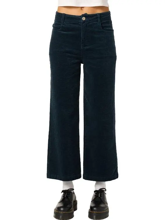 O'Neill Langford High-waist Corduroy Pants - Slate