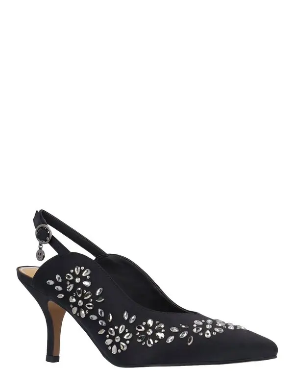 J. Reneé Solara Pointed Toe Slingback Pumps - Black