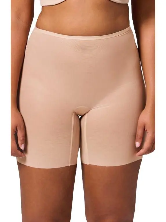 Simone Perele Essential Uplifting Mid Rise Shaper Shorts - Peau Rose