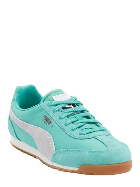 PUMA Arizona Nylon Sneaker - Vibrant Green/lavender Pop