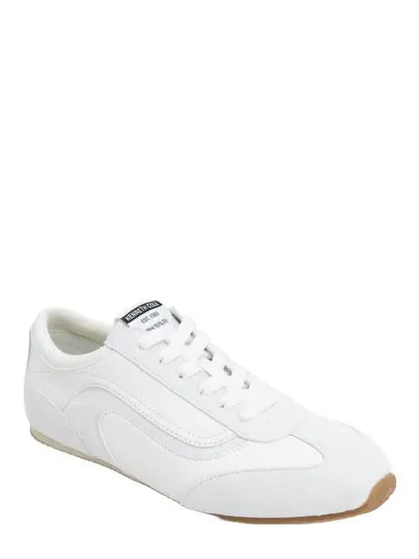 KENNETH COLE Alma Leather Sneakers - White Leather