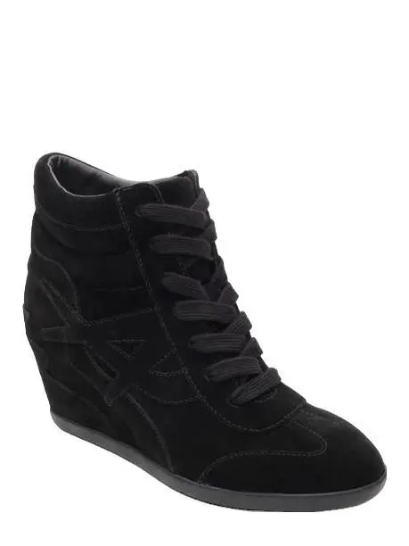 Ash Boradia Wedge Sneakers - Black