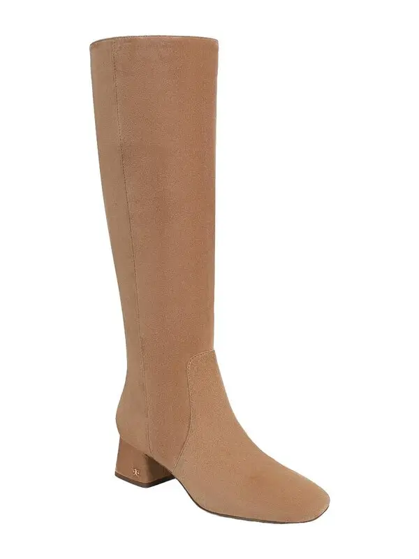 Sam Edelman Porter Knee High Boot - Cyprus Tan Suede