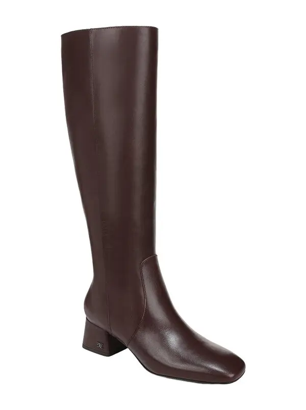 Sam Edelman Porter Knee High Boot - Spiced Pecan Leather