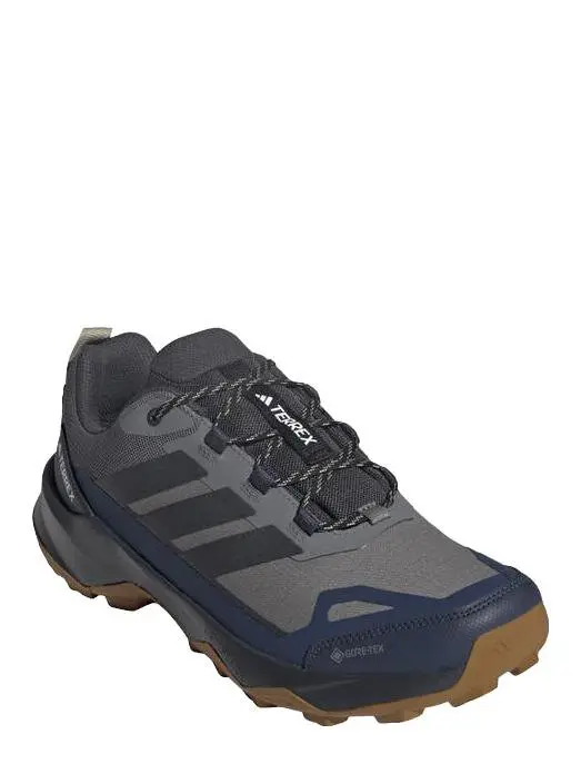 Adidas Terrex Skychaser Ax5 Gore-tex Hiking Shoe - Grey/carbon/shadow Navy