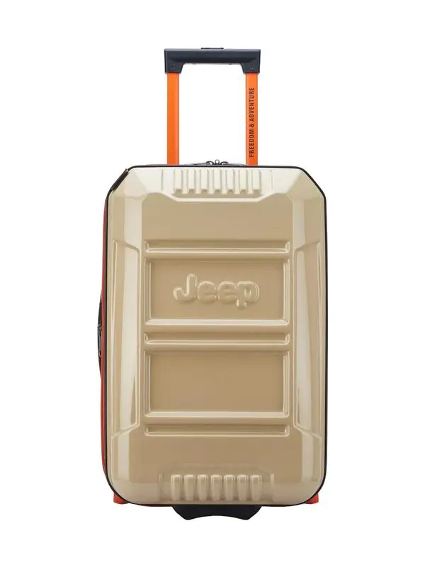 JEEP 21" Carry-on Hardside Expandable Luggage With Two Wheels - Warm Sand