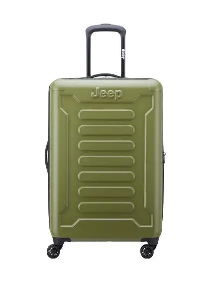 JEEP 24-inch Hardside Expandable Luggage With Spinner Wheels - Avocado