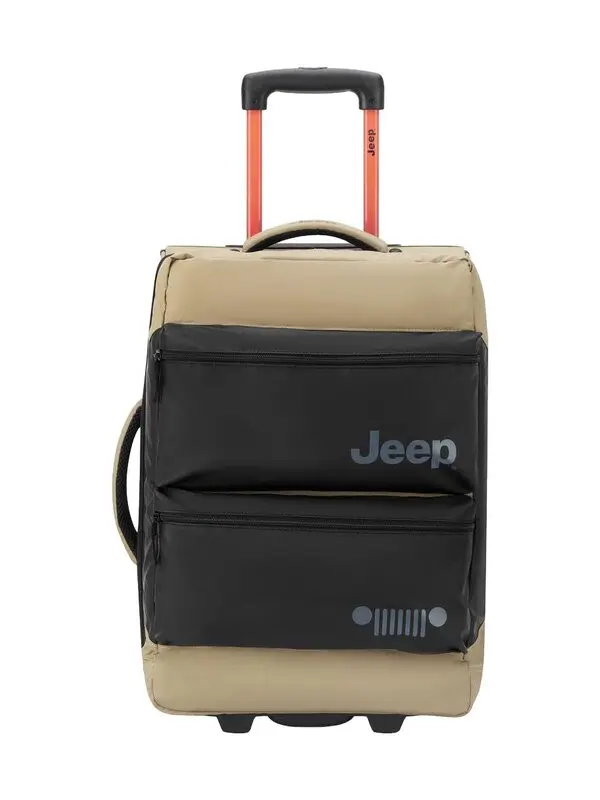 JEEP 20-inch Two-wheel Rolling Travel Duffle Bag - Warm Sand