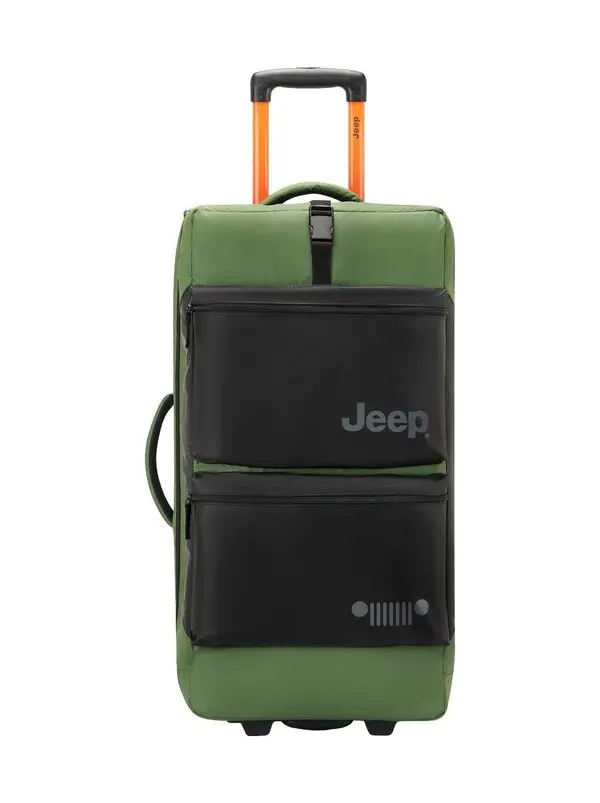 JEEP 27 Inch Two Wheel Rolling Travel Duffle - Elm Green