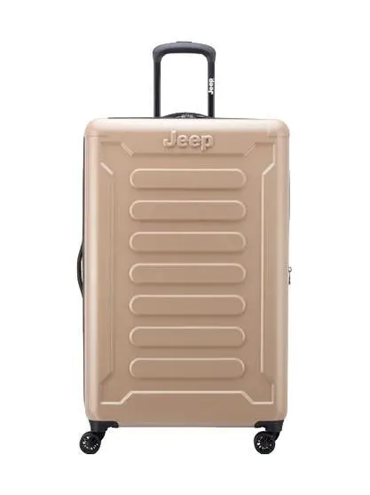 JEEP 28-inch Hardside Expandable Luggage With Spinner Wheels - Beige