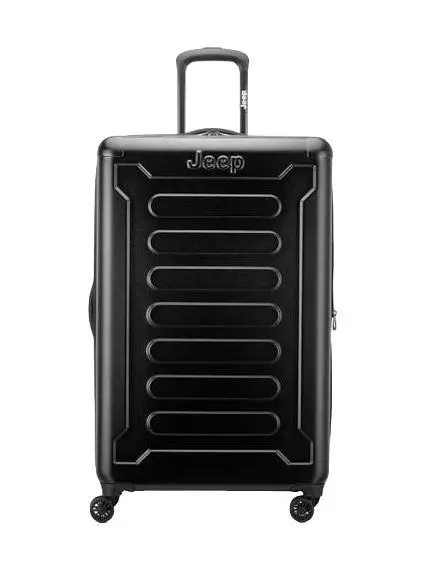 JEEP 28-inch Hardside Expandable Luggage With Spinner Wheels - Black