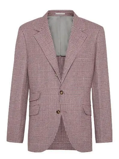 Brunello Cucinelli Deconstructed Cavallo Blazer - Purple-red