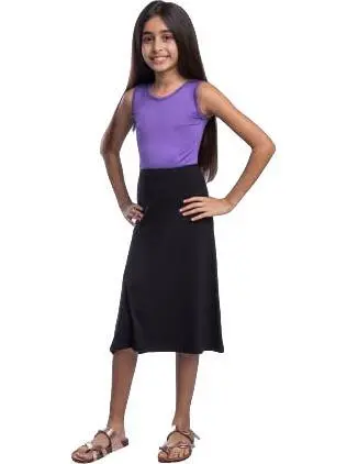 24SEVENKID Casual A-line Skirt - Black