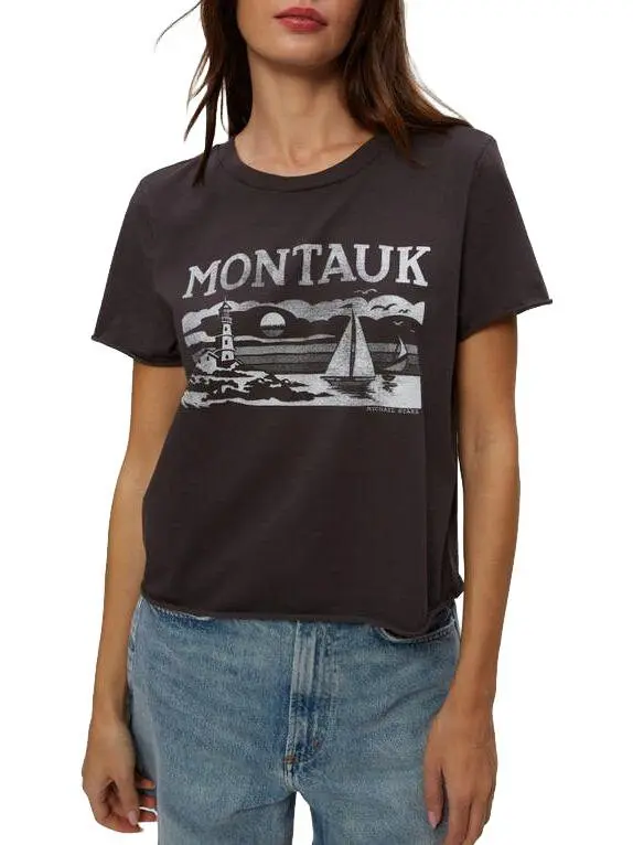 Michael Stars Montauk Graphic T-shirt - Oxide