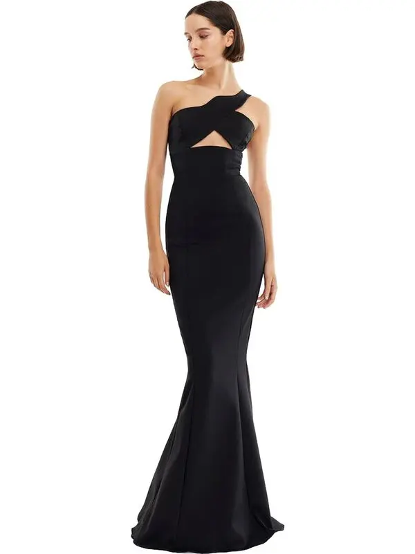 MOTHER OF ALL Sabine Maxi Dress - Black