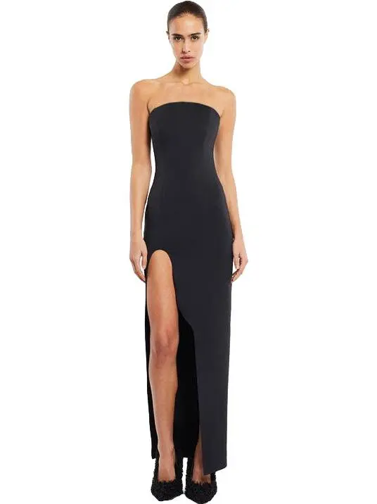 MOTHER OF ALL Halsey Maxi Dress - Black
