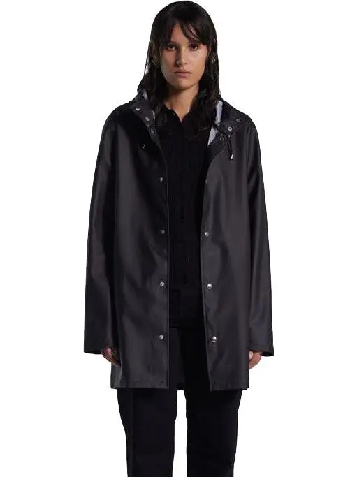 Stutterheim Stockholm Lightweight Raincoat - Black