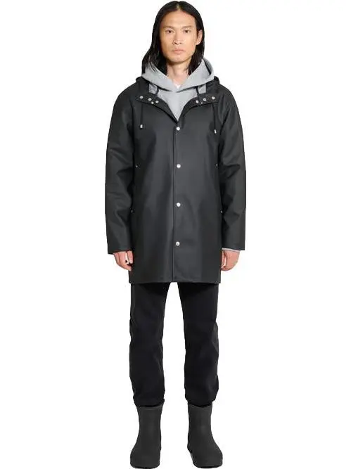Stutterheim Stockholm Lightweight Raincoat - Black