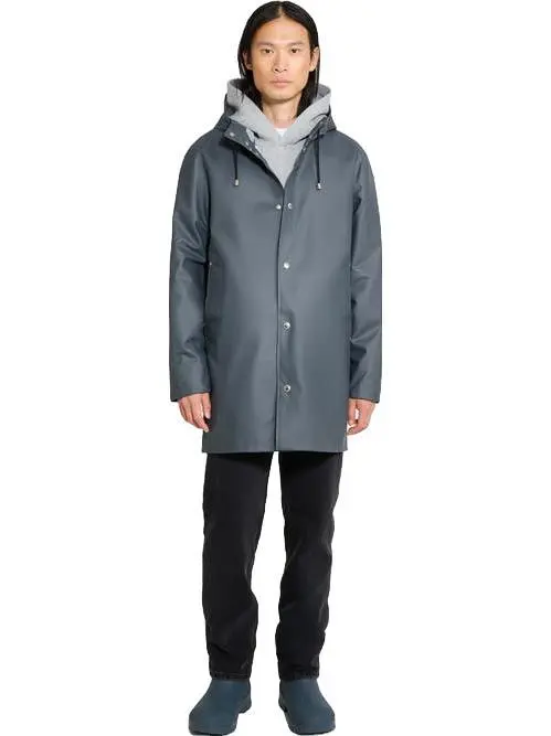 Stutterheim Stockholm Lightweight Raincoat - Charcoal