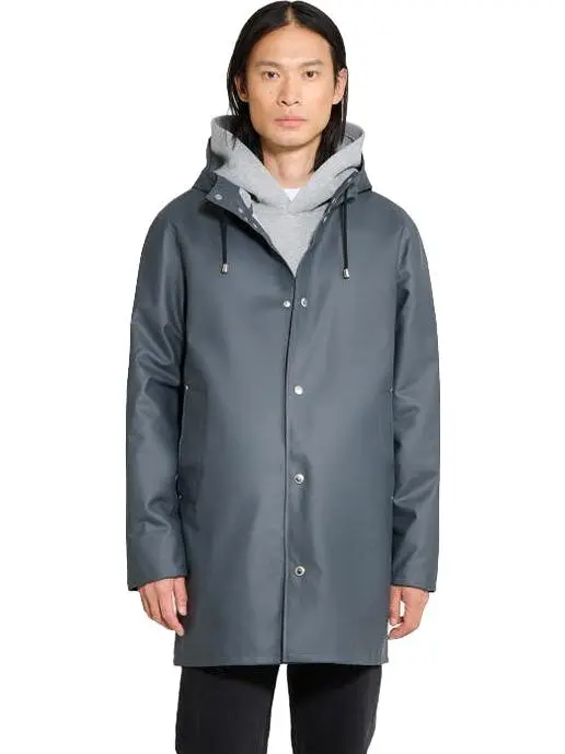 Stutterheim Stockholm Lightweight Raincoat - Charcoal