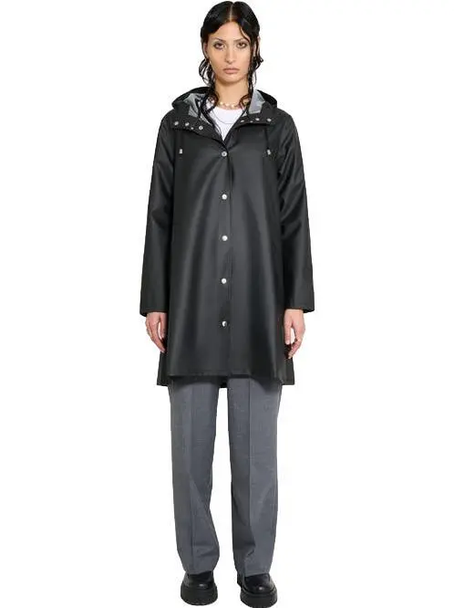 Stutterheim Mosebacke Lightweight Raincoat - Black