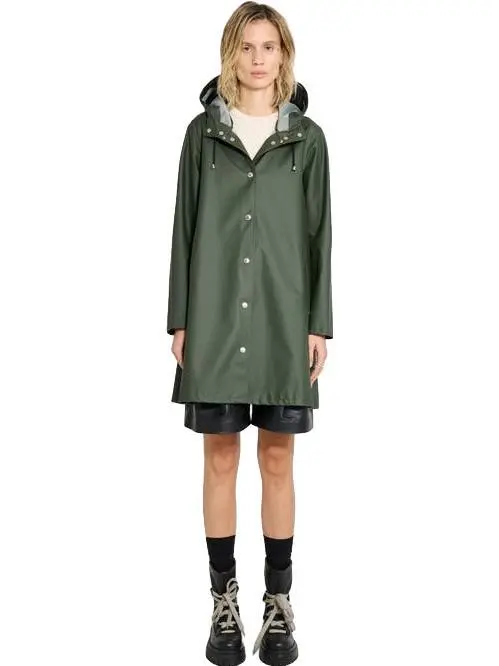 Stutterheim Mosebacke Lightweight Raincoat - Green