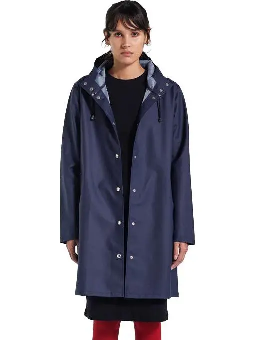 Stutterheim Mosebacke Lightweight Raincoat - Navy