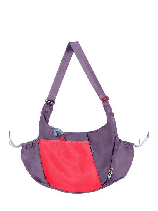BABOON TO THE MOON Crescent Crossbody Big 8l - Plum Mode