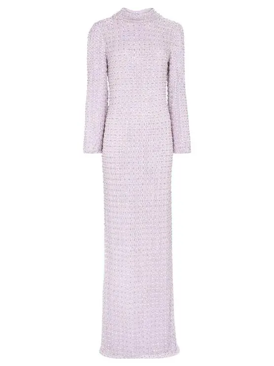 Jenny Packham Star Gazer Embellished Gown - Lavender