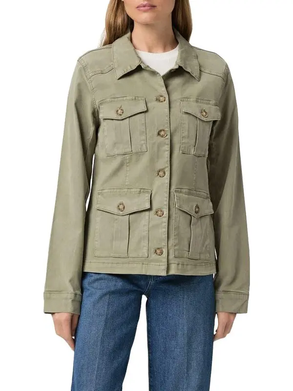 Paige Stacey Utility Jacket - Vintage Oak Moss