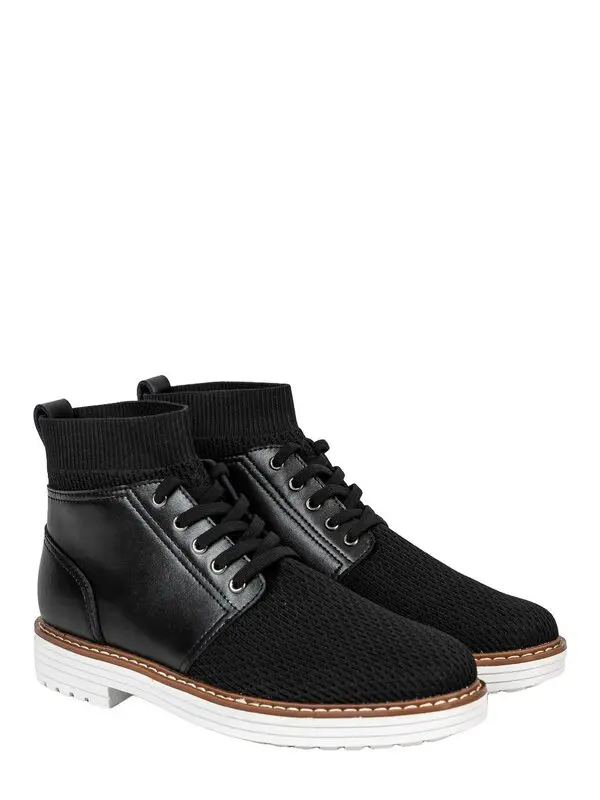 JAMES O'REGAN Ranger High Top Sneaker-boots - Black