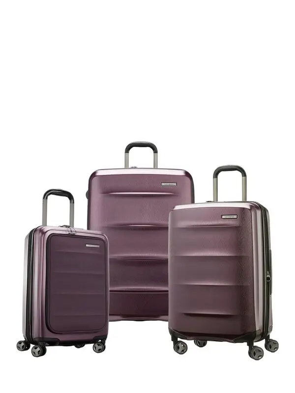 SAMSONITE Octiv 3-piece Hardside Spinner Luggage Set - Amethyst Purple