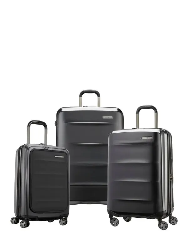 SAMSONITE Octiv 3-piece Hardside Spinner Luggage Set - Stealth Black