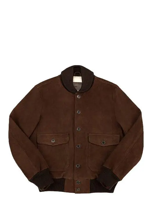 LAST WOLF Voyageurs Bomber Jacket - Hazelnut
