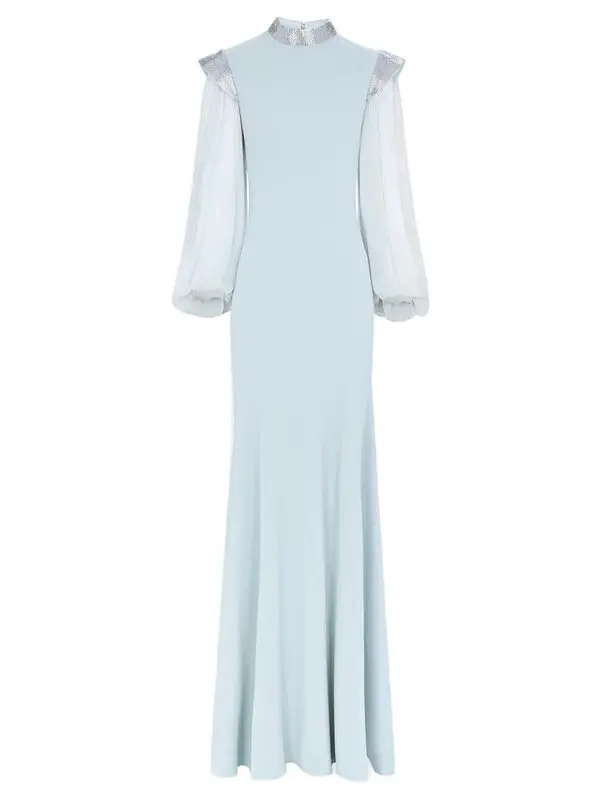 Jenny Packham Isabelle Maxi Dress - Porcelain