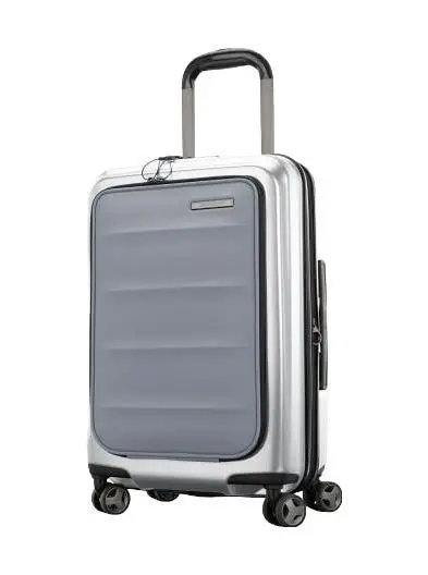 SAMSONITE Octiv Front Pocket Pro 21-inch Carry-on Spinner - Aluminum Silver