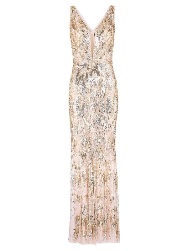 Jenny Packham Marion Maxi Gown - Sugar