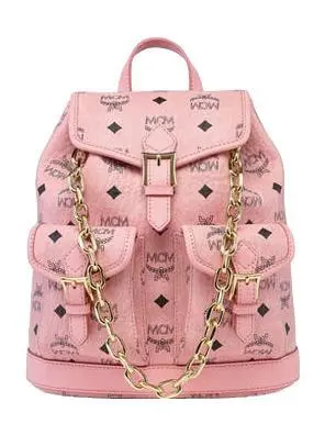 Mcm Mini Aren Backpack - Pink