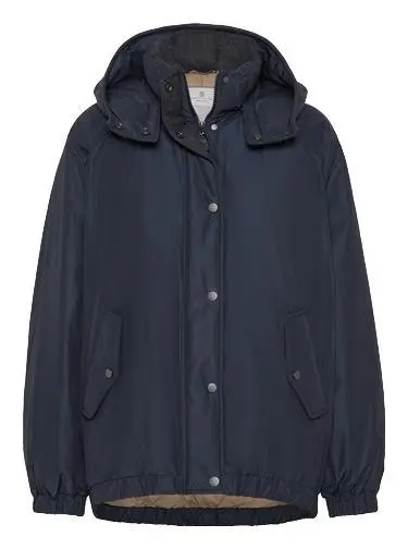 Brunello Cucinelli Water-resistant Taffeta Down Jacket - Blue