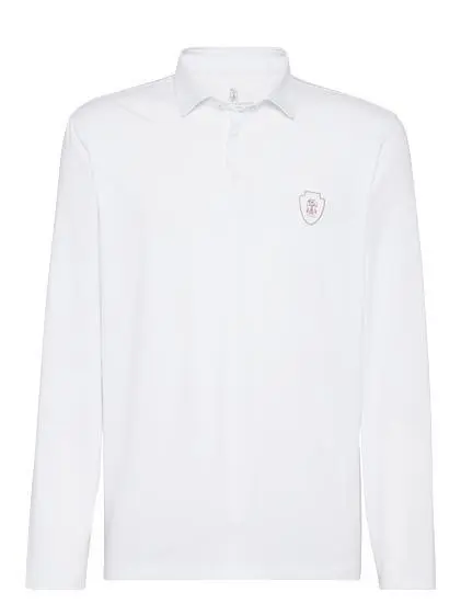 Brunello Cucinelli Short Sleeve Polo - White