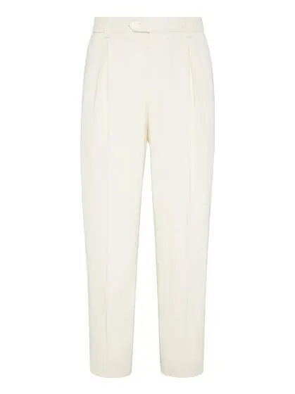 Brunello Cucinelli Corduroy Trousers - Off-white