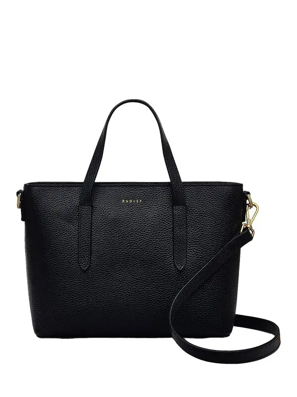 RADLEY Silk Street Open Top Satchel - Black