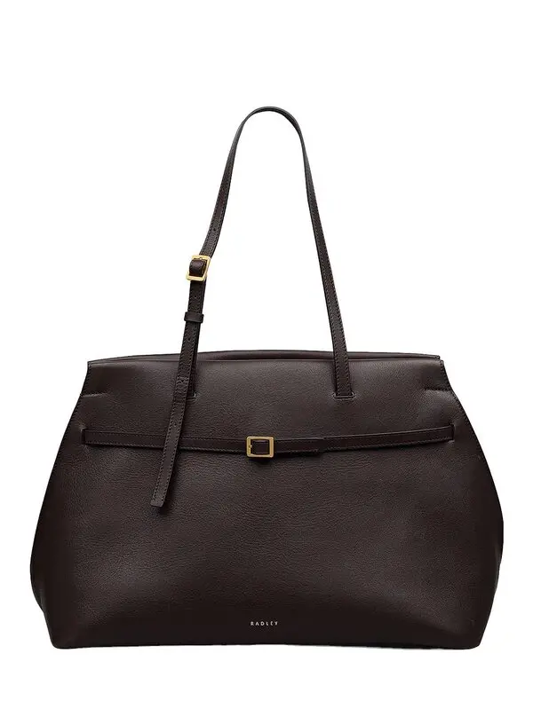 RADLEY Ziptop Shoulder Bag - Dark Oak