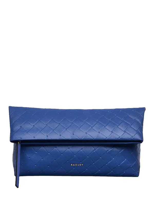 RADLEY Weaver Lane Flapover Clutch - Yves Blue